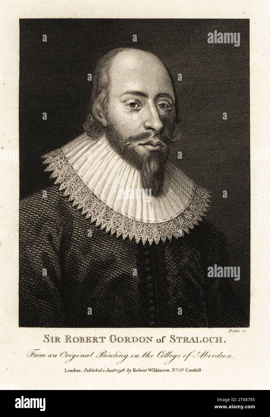 Sir robert gordon of straloch hi-res stock photography and images - Alamy