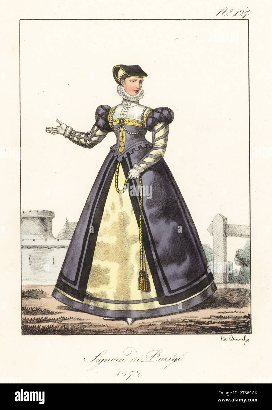 Civilian and military costumes of the french monarchy hi-res stock ...