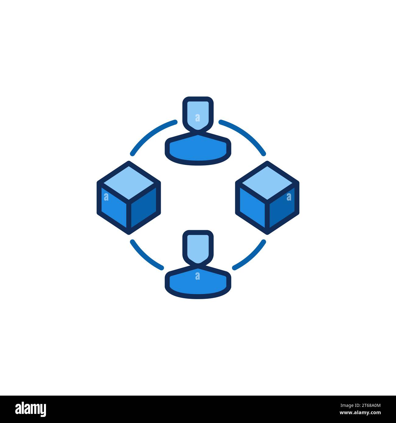 NFT Money Transaction colored icon - Non fungible Token Transfer vector ...