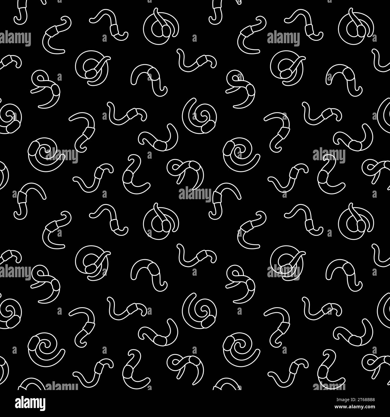 Earthworms Stock Vector Images - Alamy