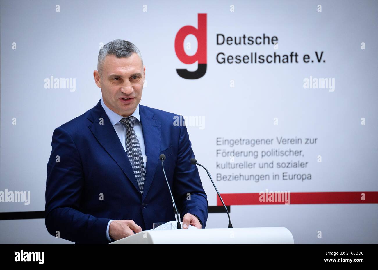 Berlin, Germany. 09th Nov, 2023. Vitali Klitschko, Mayor of Kiev ...