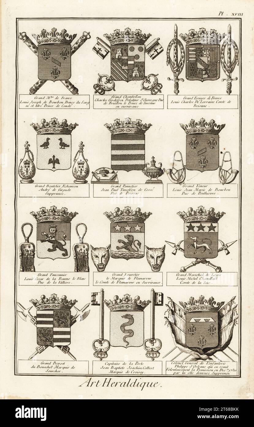 French heraldry hi-res stock photography and images - Alamy