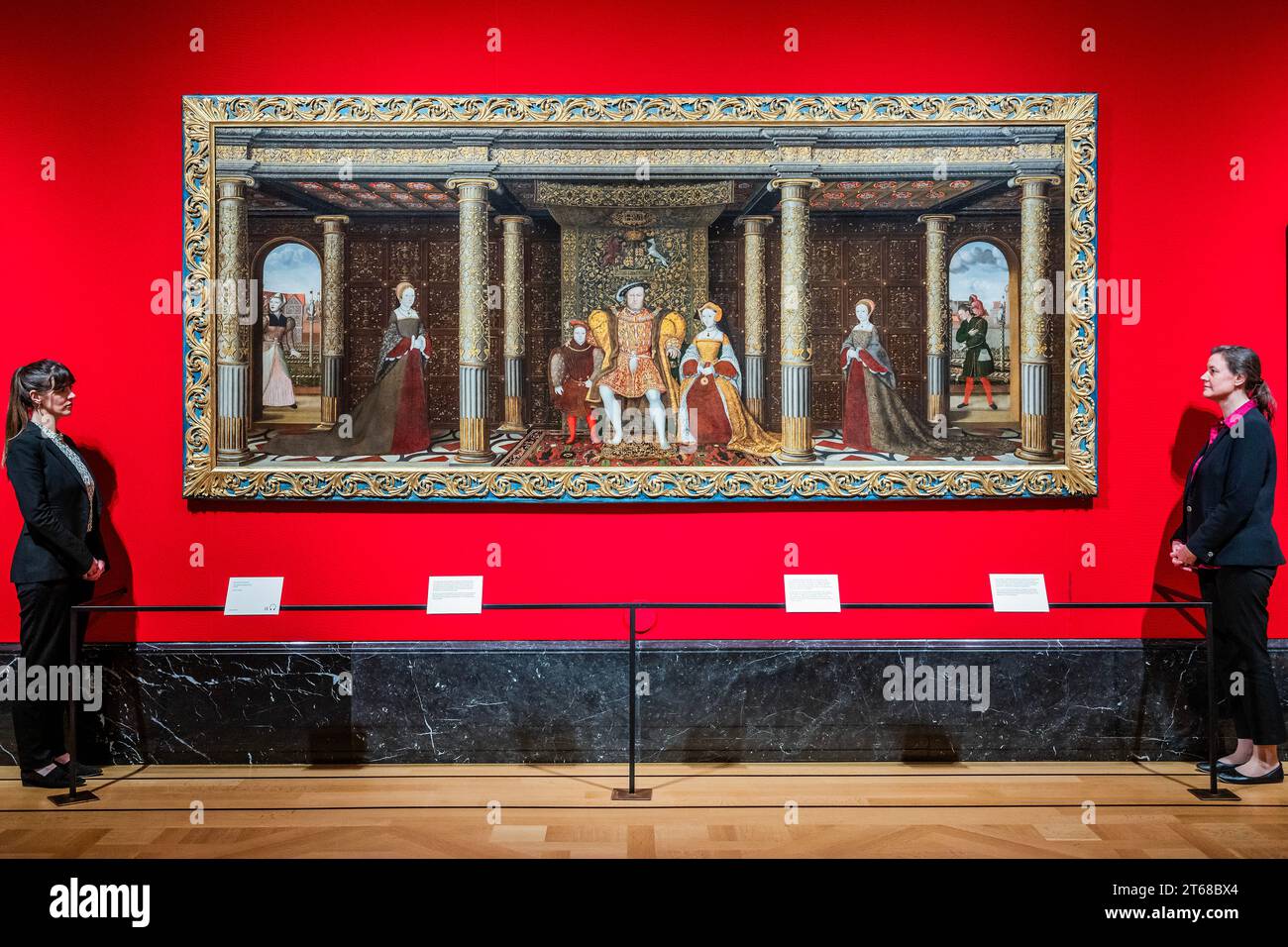 London, UK. 9th Nov, 2023. Holbein at the Tudor Court a new exhibition ...