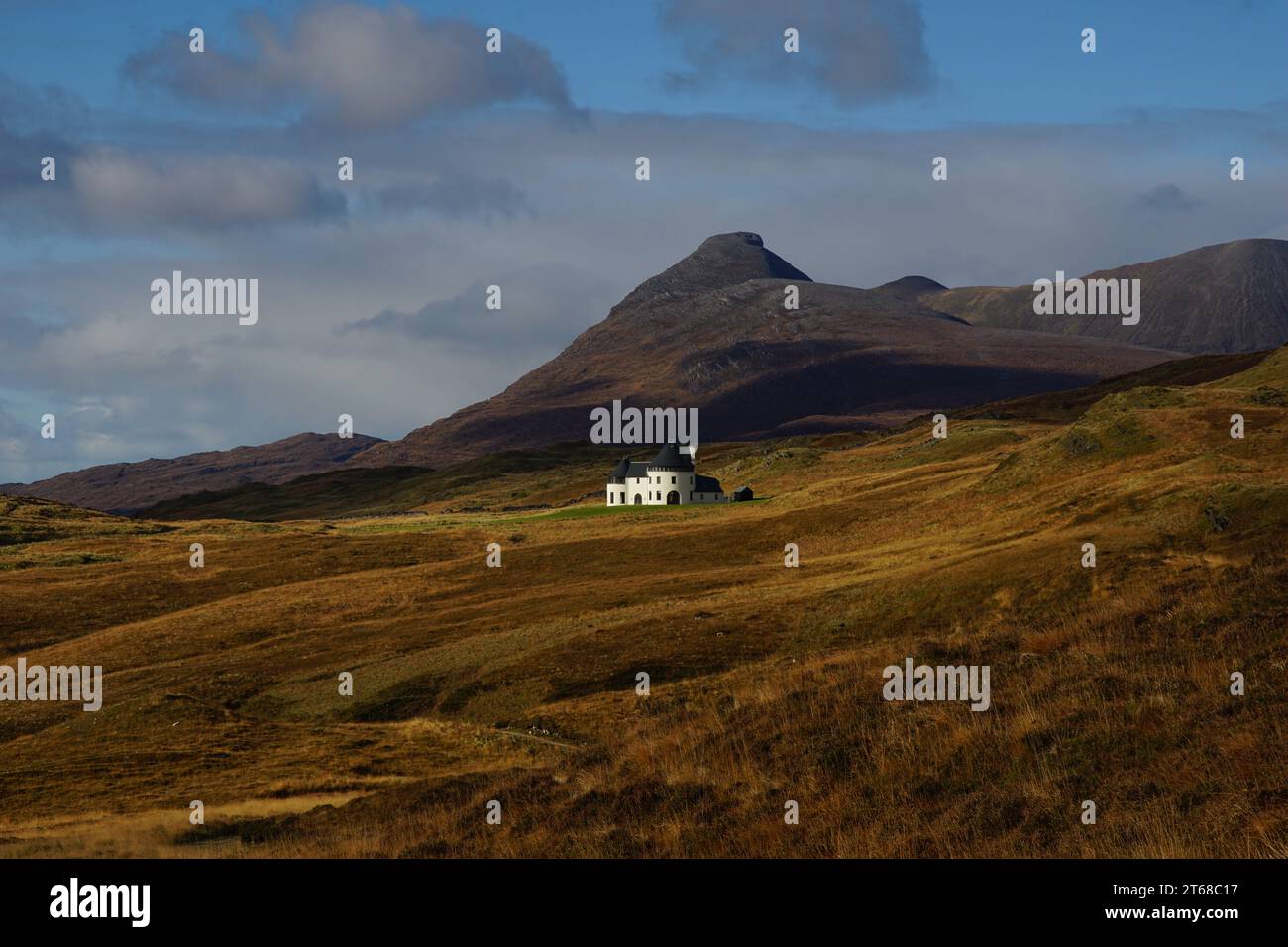 Inchnadamph House on the Inchnadamph Estate, Loch Assynt, Sutherland ...