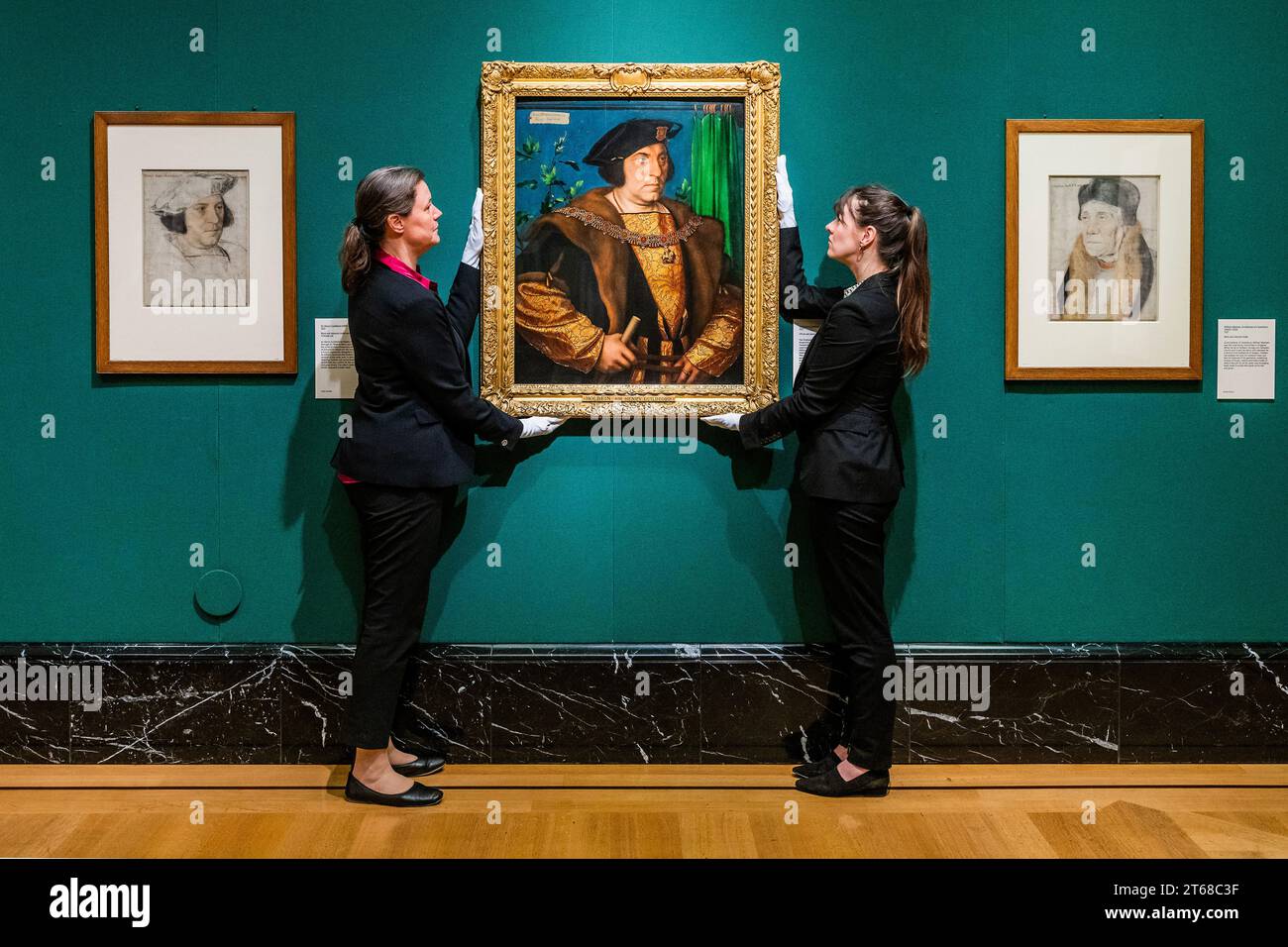London, UK. 9th Nov, 2023. Hans Holbein the Younger, Sir Henry ...