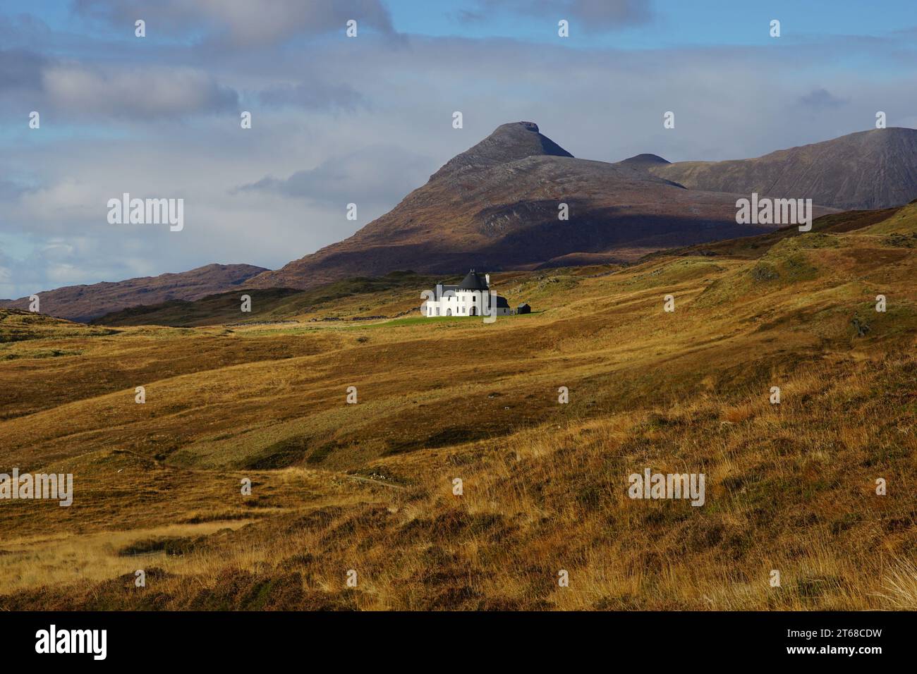 Inchnadamph House on the Inchnadamph Estate, Loch Assynt, Sutherland ...