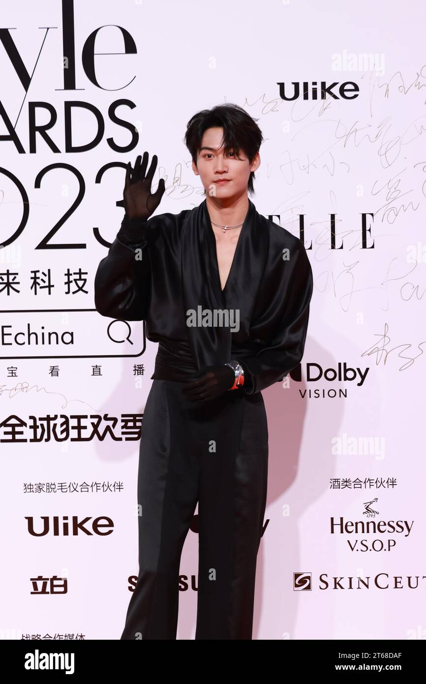 American born Chinese singer, dancer and actor Zhou Keyu attends the ...