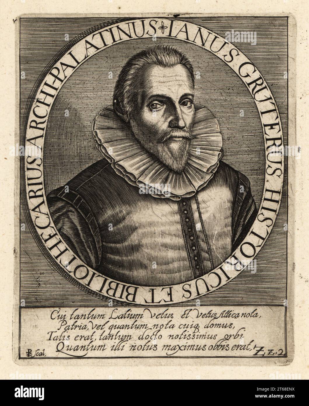 Jan Gruter or Jan Gruytere, Flemish-born philologist, scholar, and ...