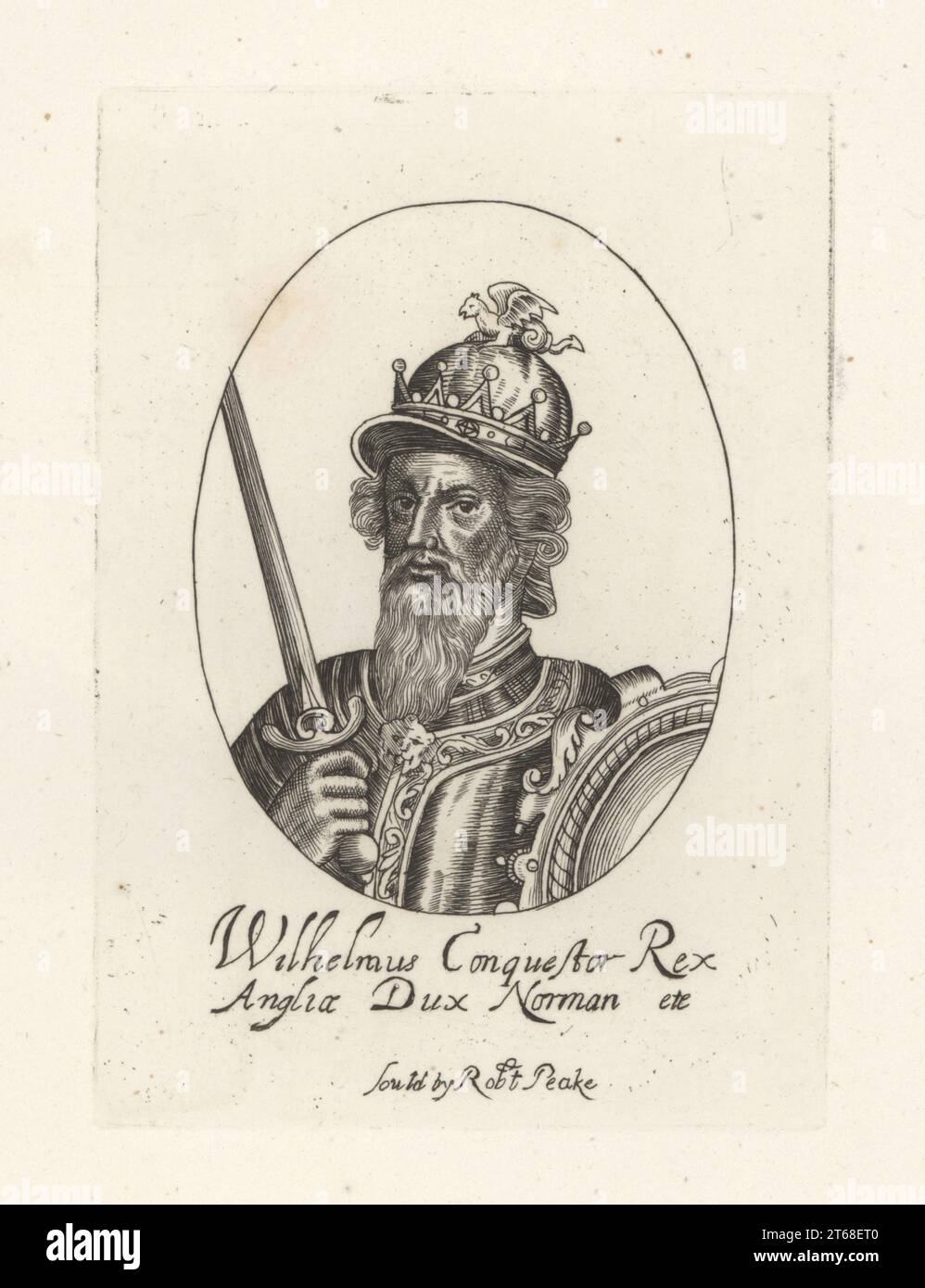 William the Congueror, King William I of England, c. 1028-1087. In ...