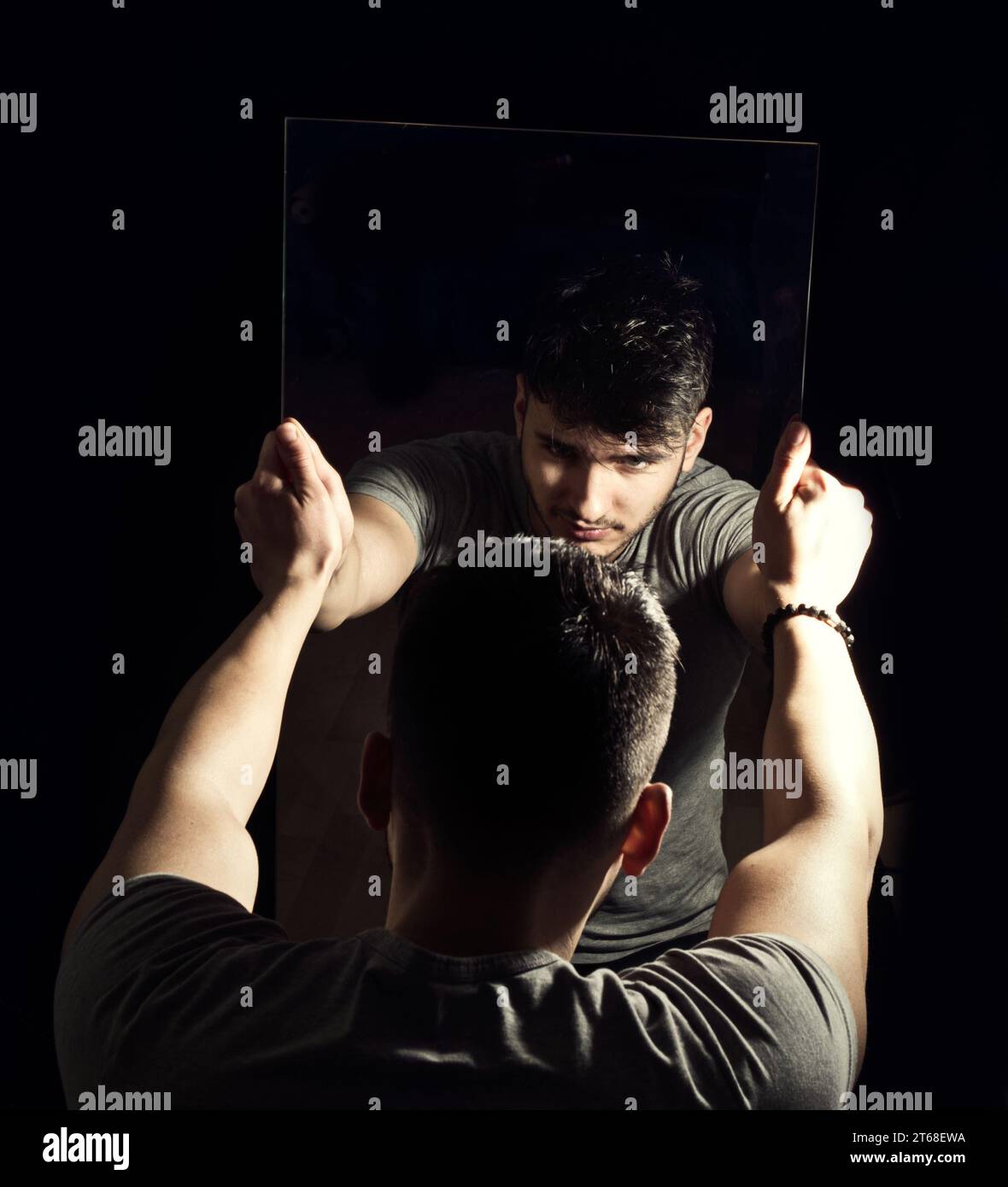 Self photo man hi-res stock photography and images - Alamy