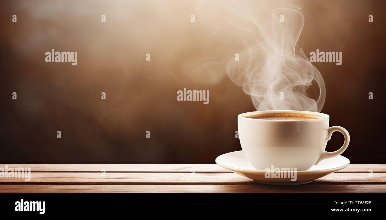 Fresh brewed coffee steam rising hi-res stock photography and images ...