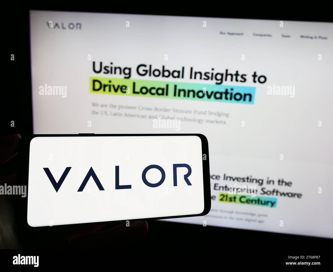 Valor capital logo hi-res stock photography and images - Alamy
