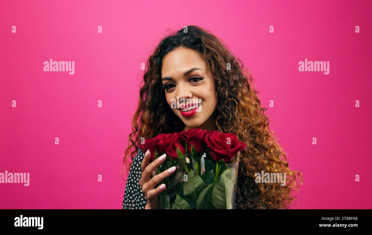 Secret admirer flowers hi-res stock photography and images - Alamy