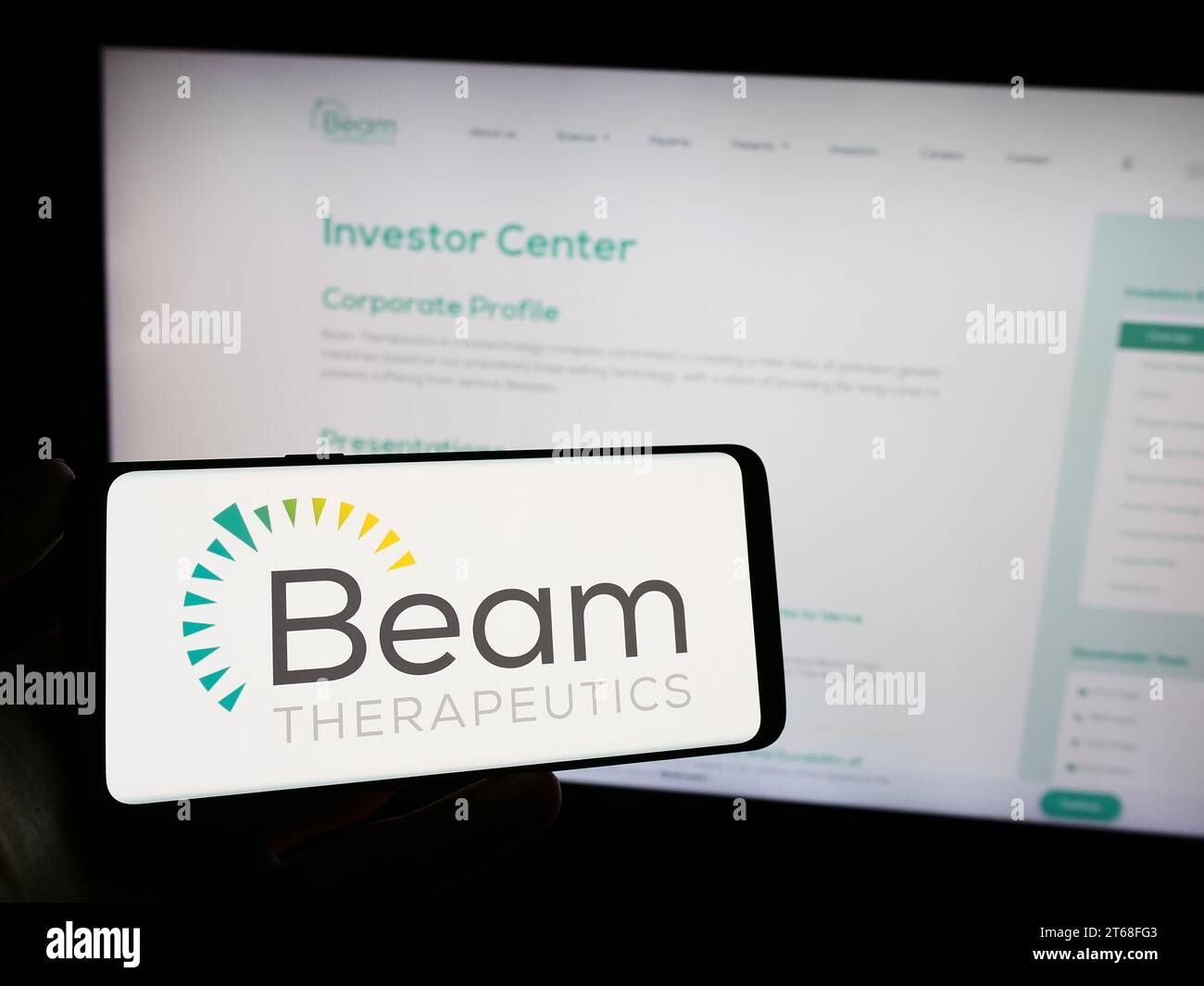 Beam therapeutics logo hi-res stock photography and images - Alamy