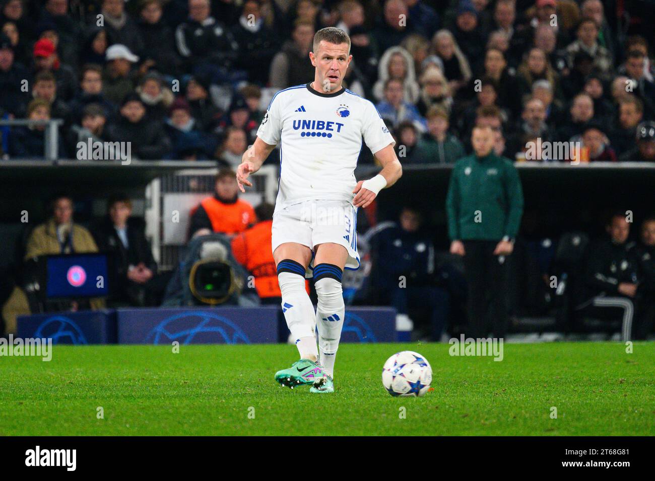 Copenhagen, Denmark. 08th Nov, 2023. Denis Vavro (3) of FC Copenhagen ...