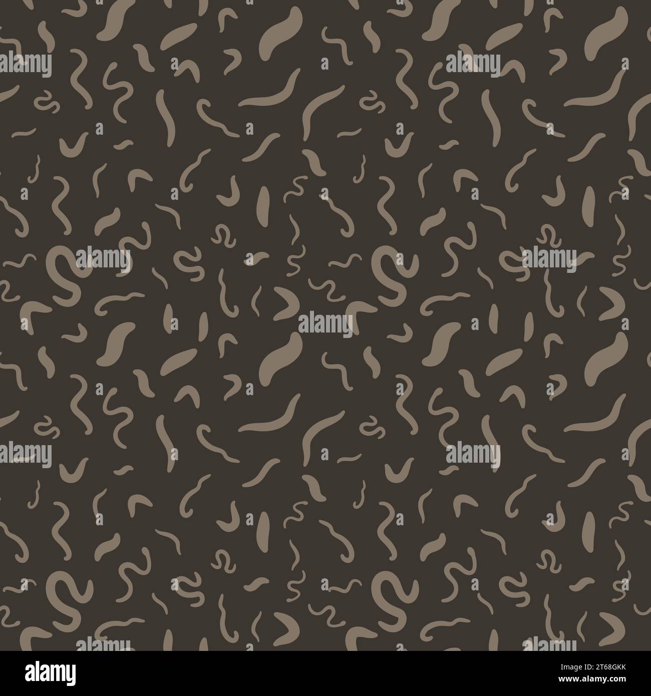 Ascariasis Intestinal Worms vector concept Seamless pattern or ...