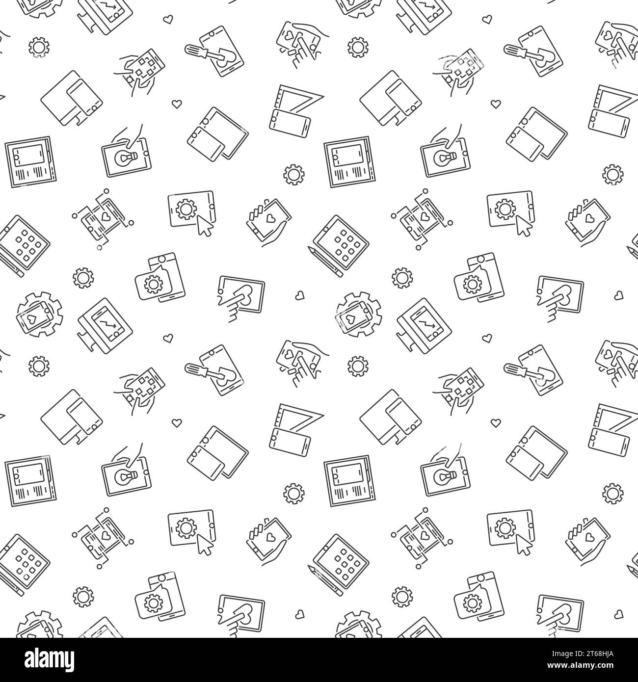 App dev background Black and White Stock Photos & Images - Alamy