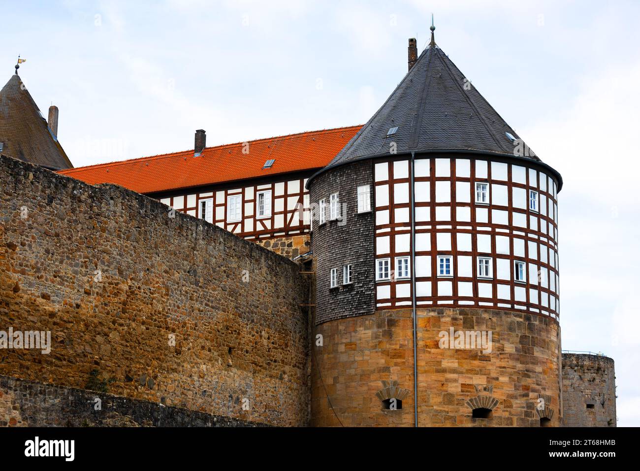 the german castle herzberg Stock Photo - Alamy