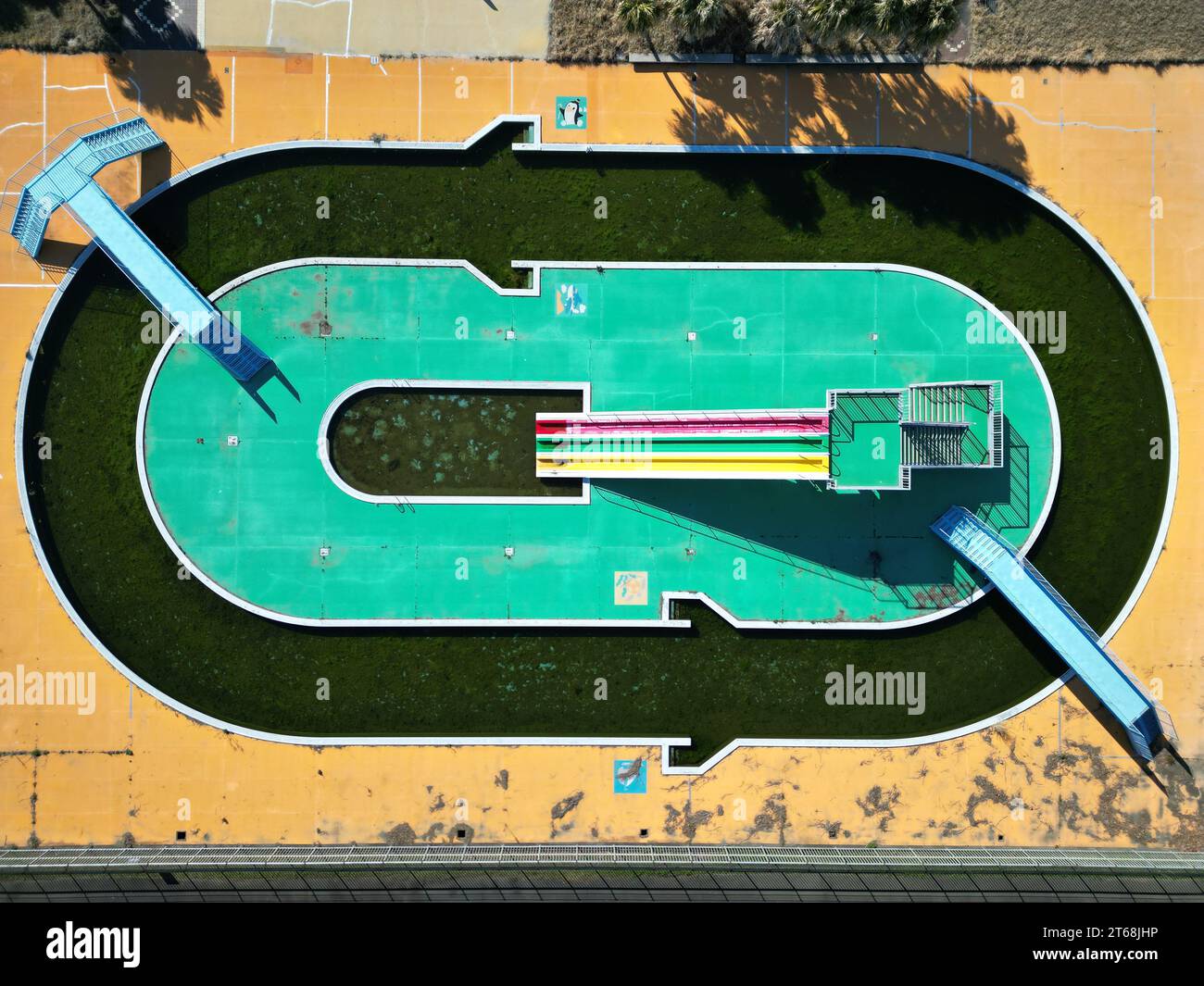 Colorful playground featuring slide hi-res stock photography and images ...