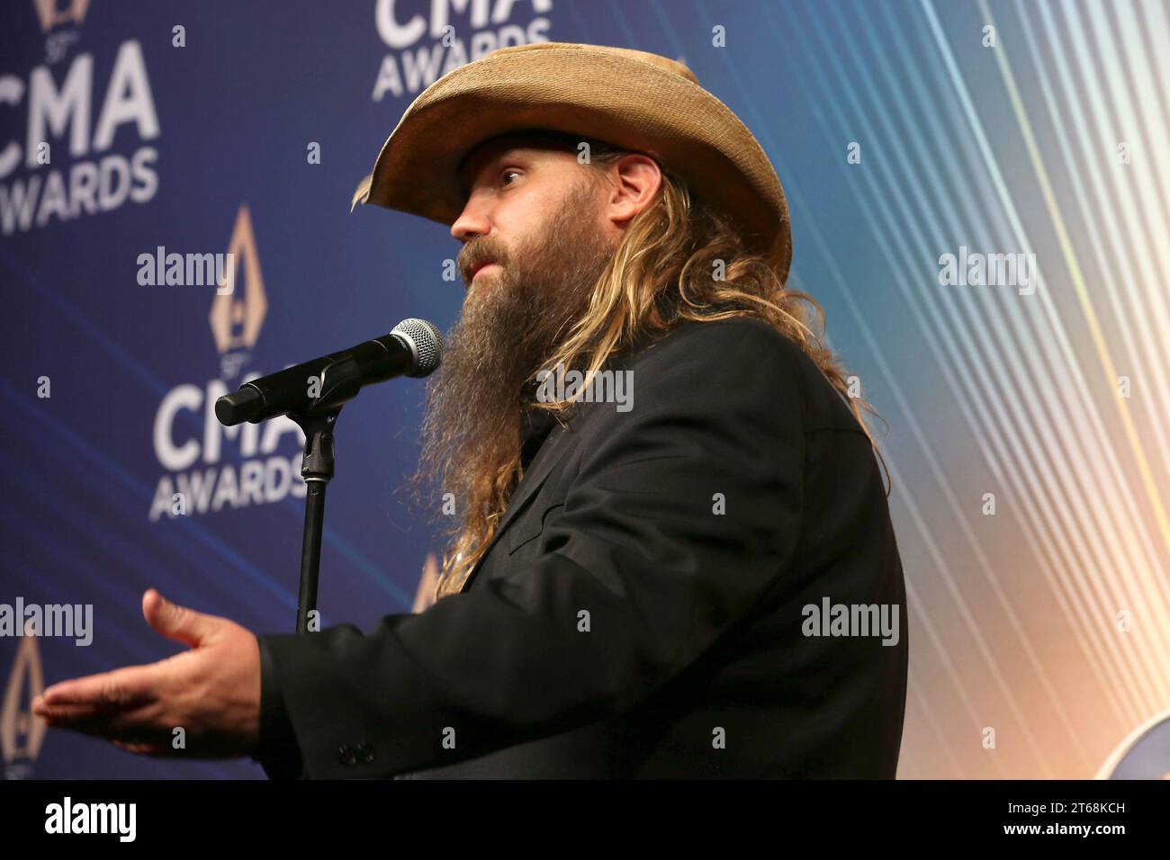 08 November 2023 - Nashville, Tennessee - Chris Stapleton. 57th Annual ...