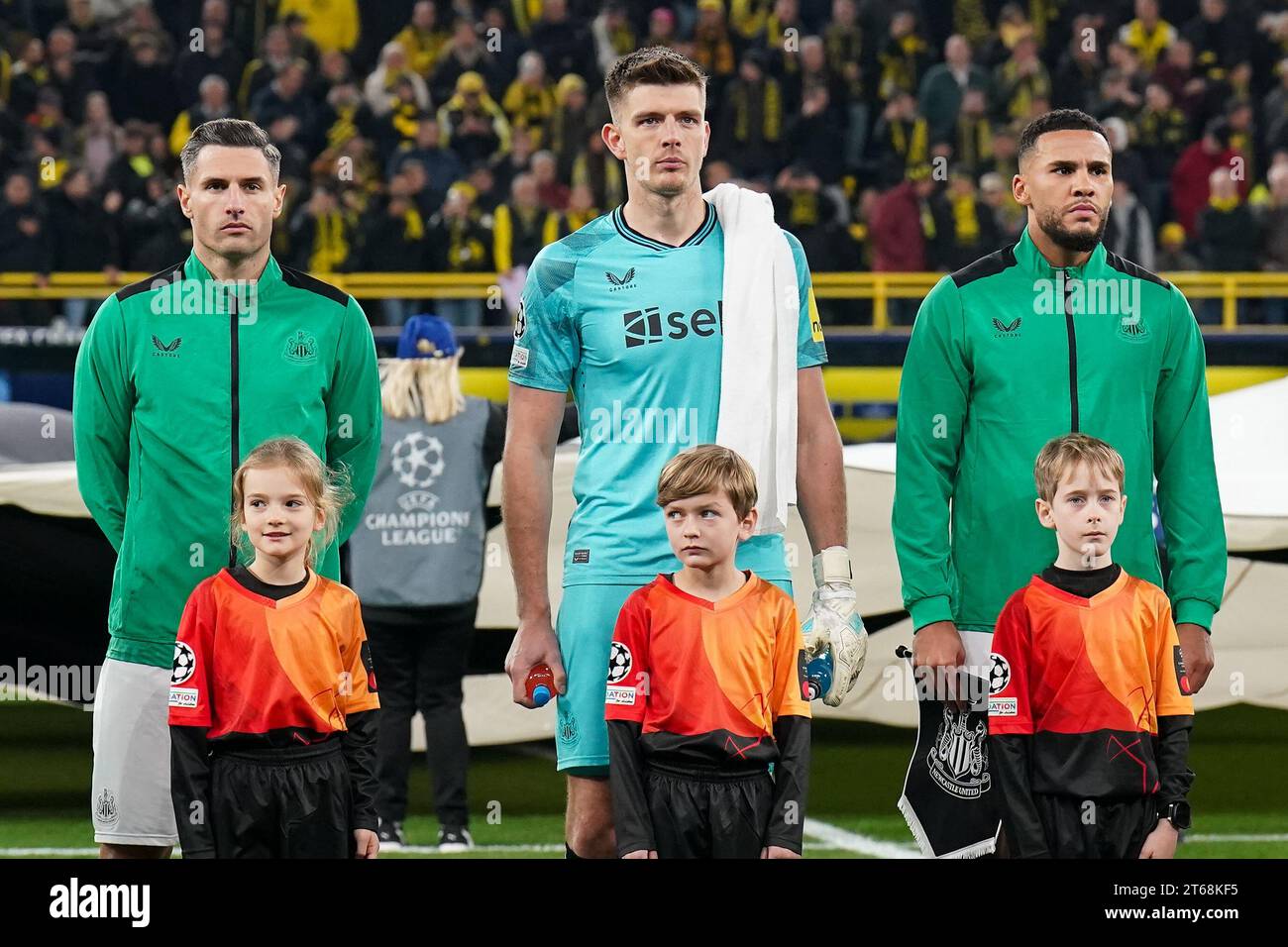 Dortmund, Germany. 07th Nov, 2023. Newcastle United defender Fabian ...