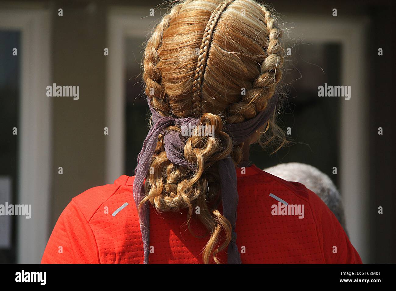 Close up woman braids hi-res stock photography and images - Alamy