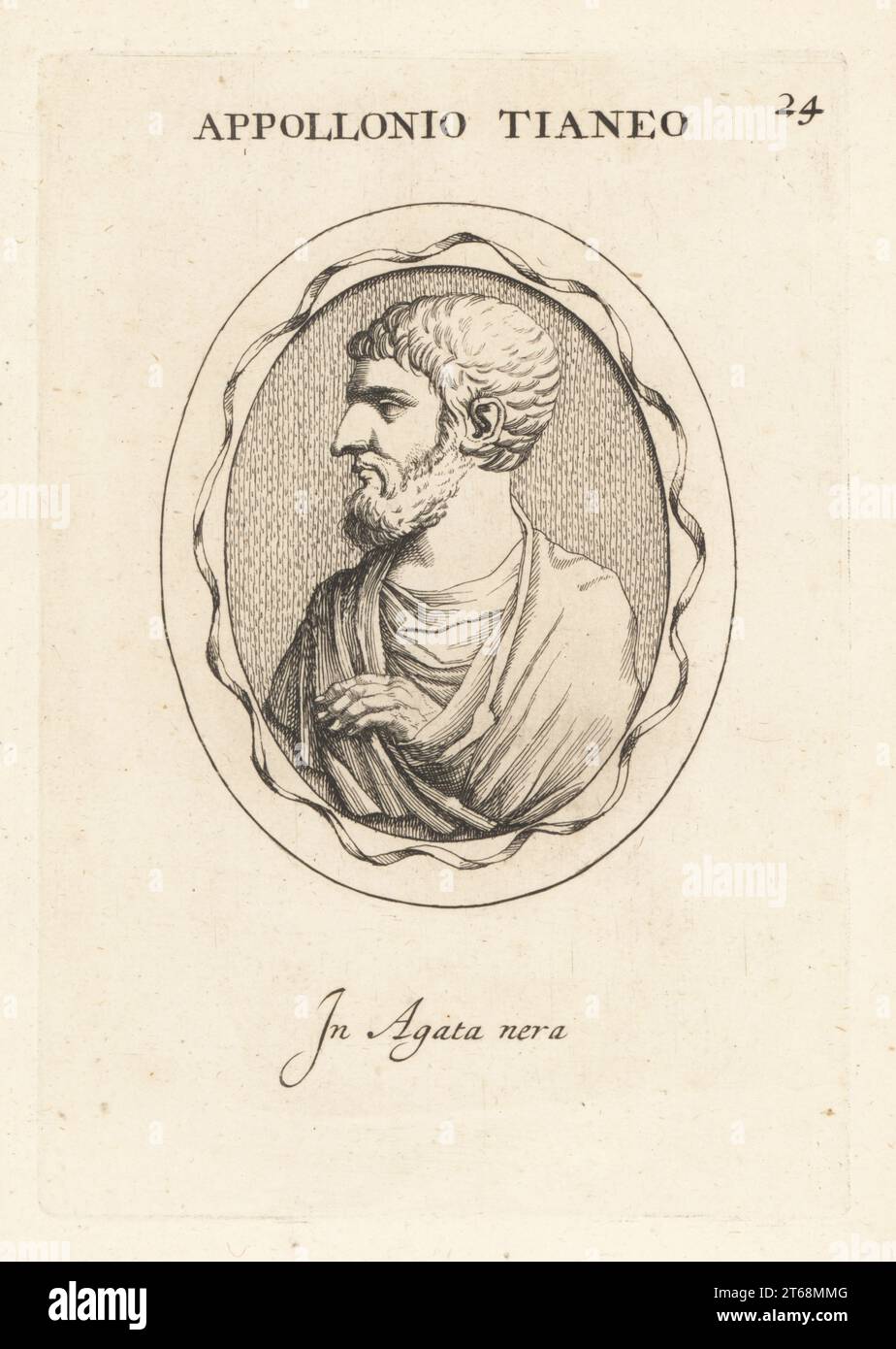 Apollonius of Tyana, c. 3 BC c. 97 AD, Greek Neopythagorean philosopher ...