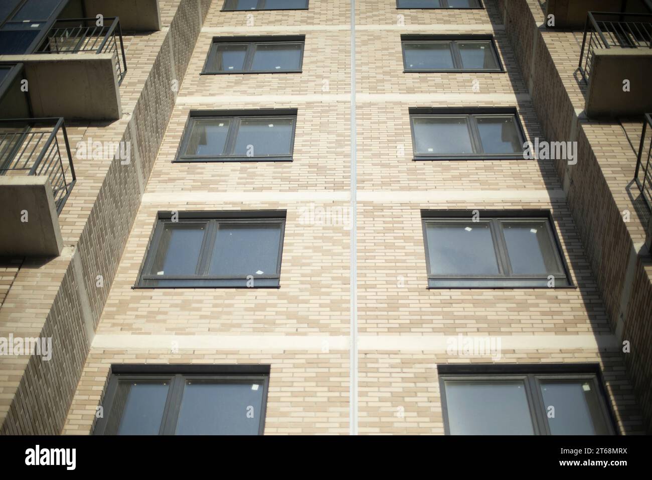 Windows balconies new townhouse hi-res stock photography and images - Alamy