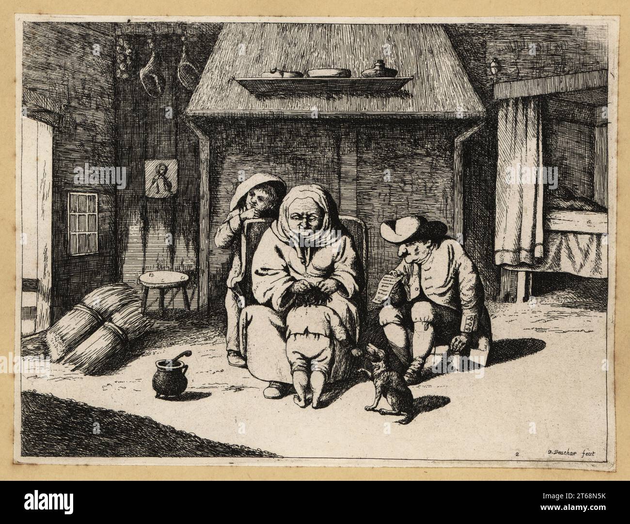 Peasant cottage interior hi-res stock photography and images - Alamy