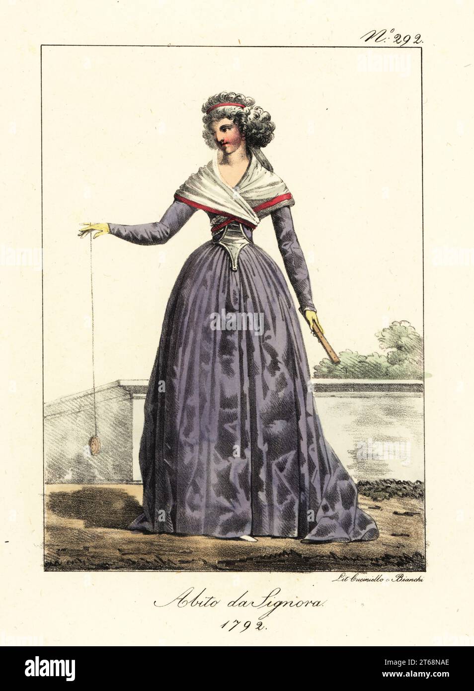 Crossed fichu hi-res stock photography and images - Alamy