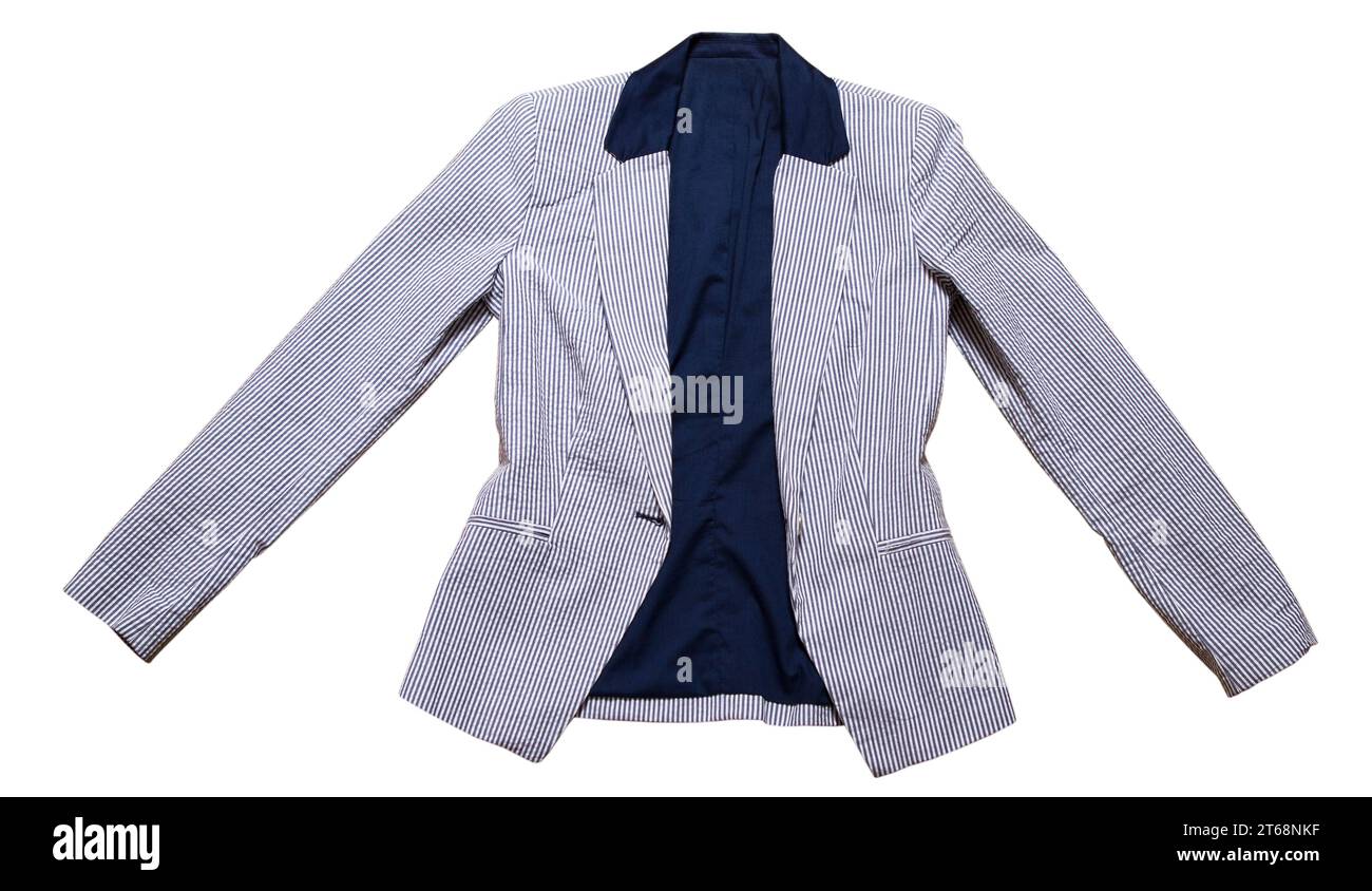 Light Blue suit of clothes isolated on white background, Suit Jacket ...