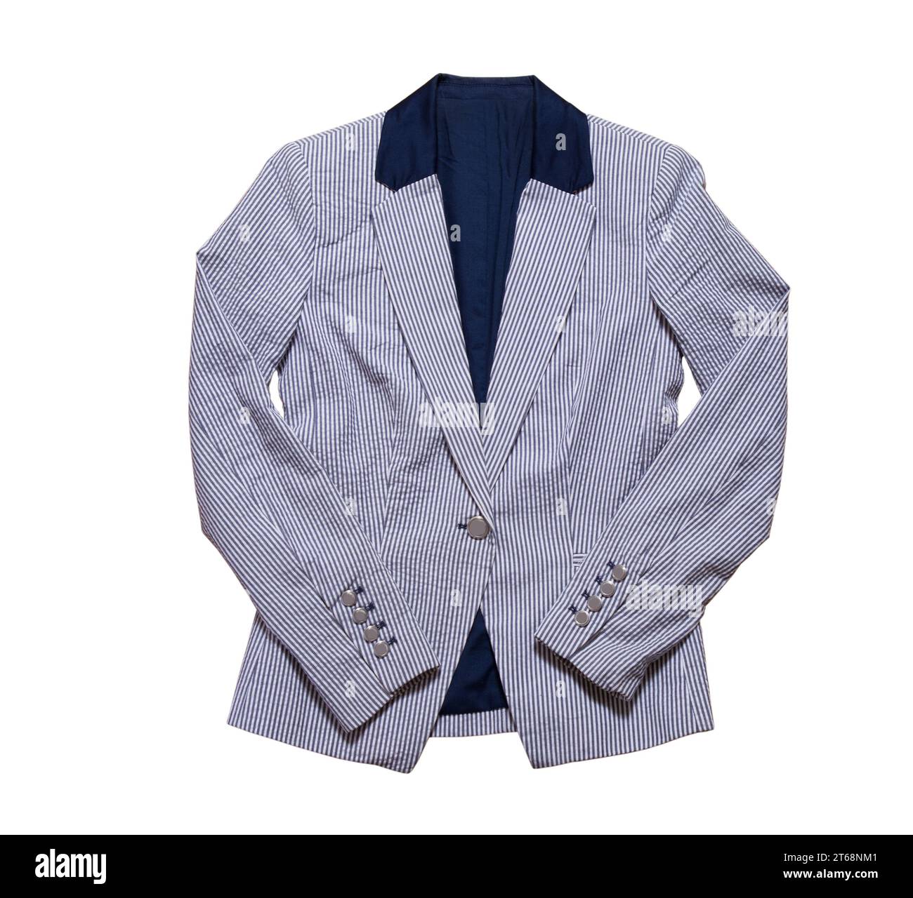 Light Blue suit of clothes isolated on white background, Suit Jacket ...