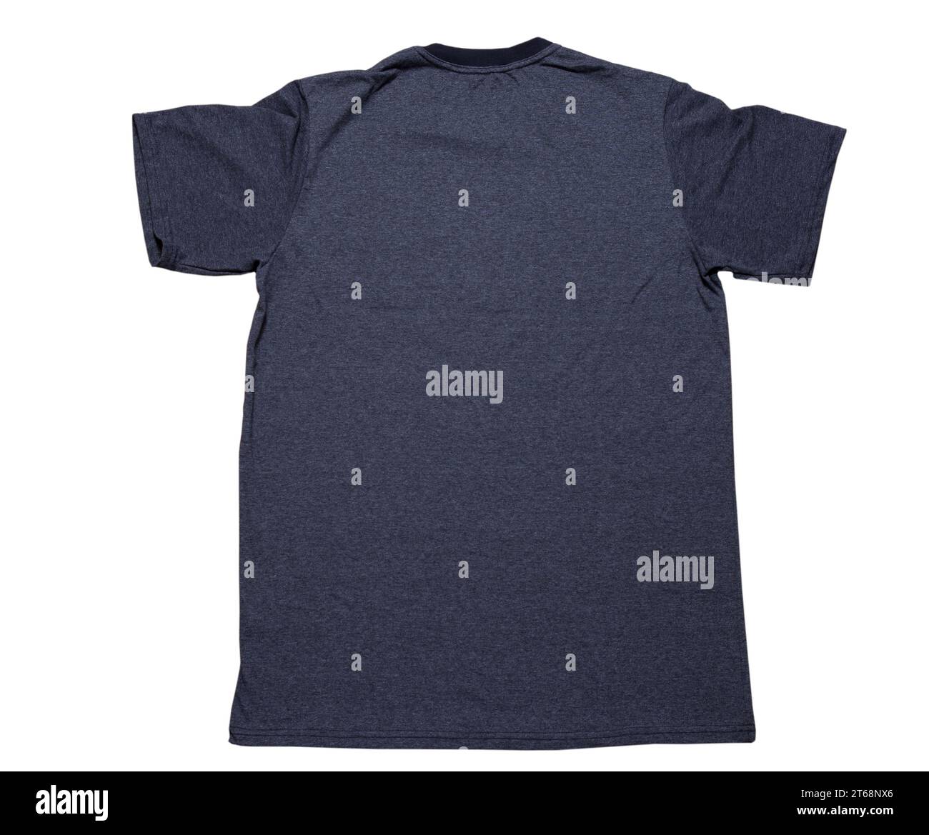 T-shirt back view mock up,empty tshirt background, t shirt isolated on ...