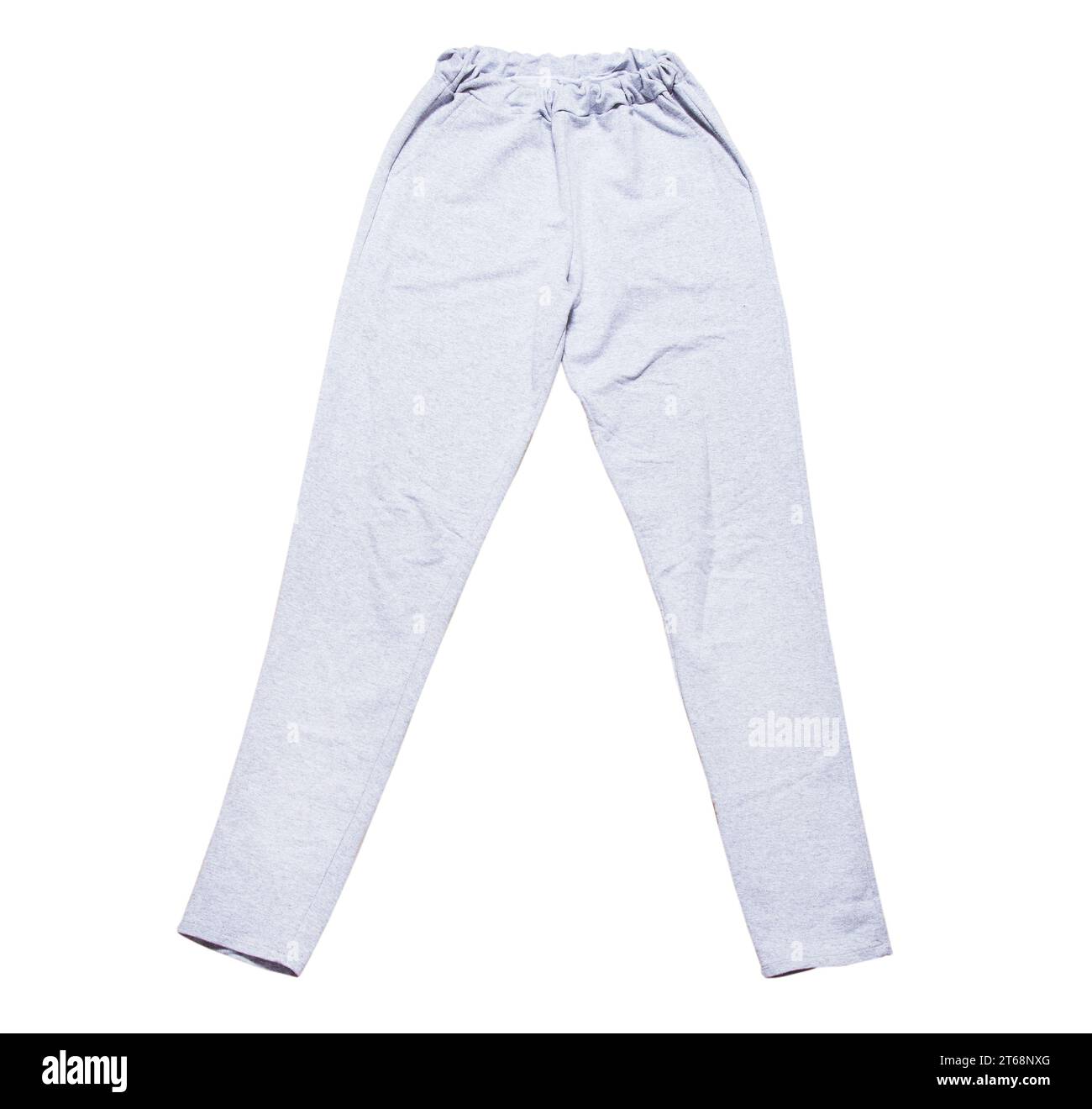 Sports sweat pants isolated on a white background Stock Photo - Alamy