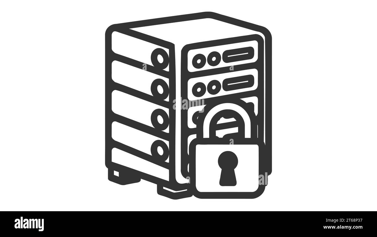 Global network protection Black and White Stock Photos & Images - Alamy