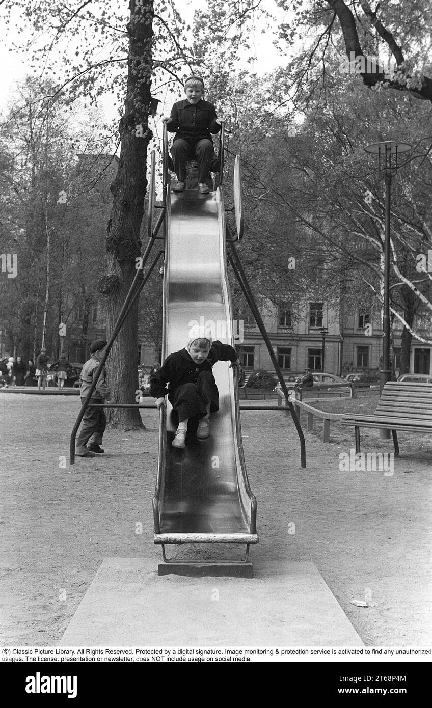 Vintage playground hi-res stock photography and images - Alamy