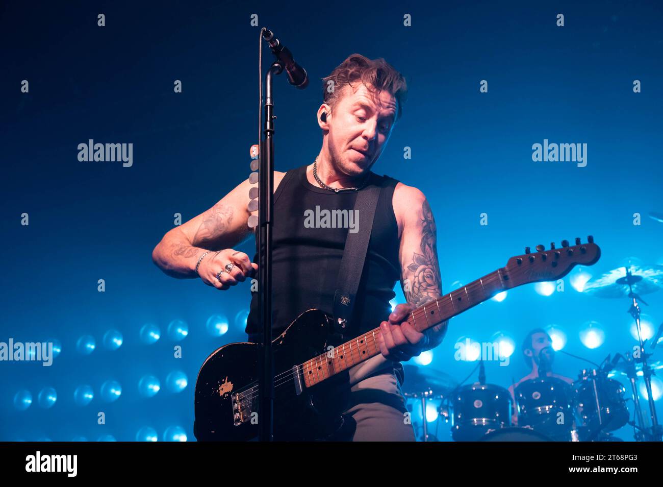 Glasgow, Scotland, 8th November 2023, Photographs of Danny Jones of ...