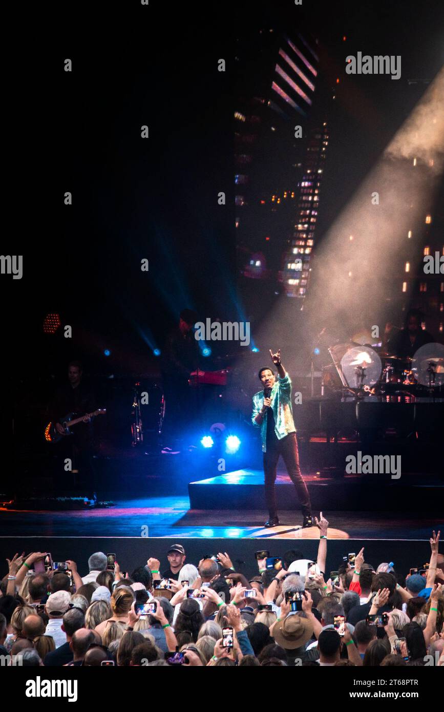 Lionel Richie performing at the Eden Project Eden sessions in the UK ...