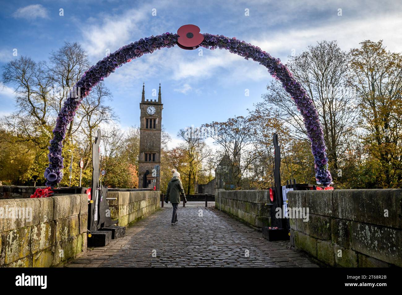 Ringley old bridge hi-res stock photography and images - Alamy