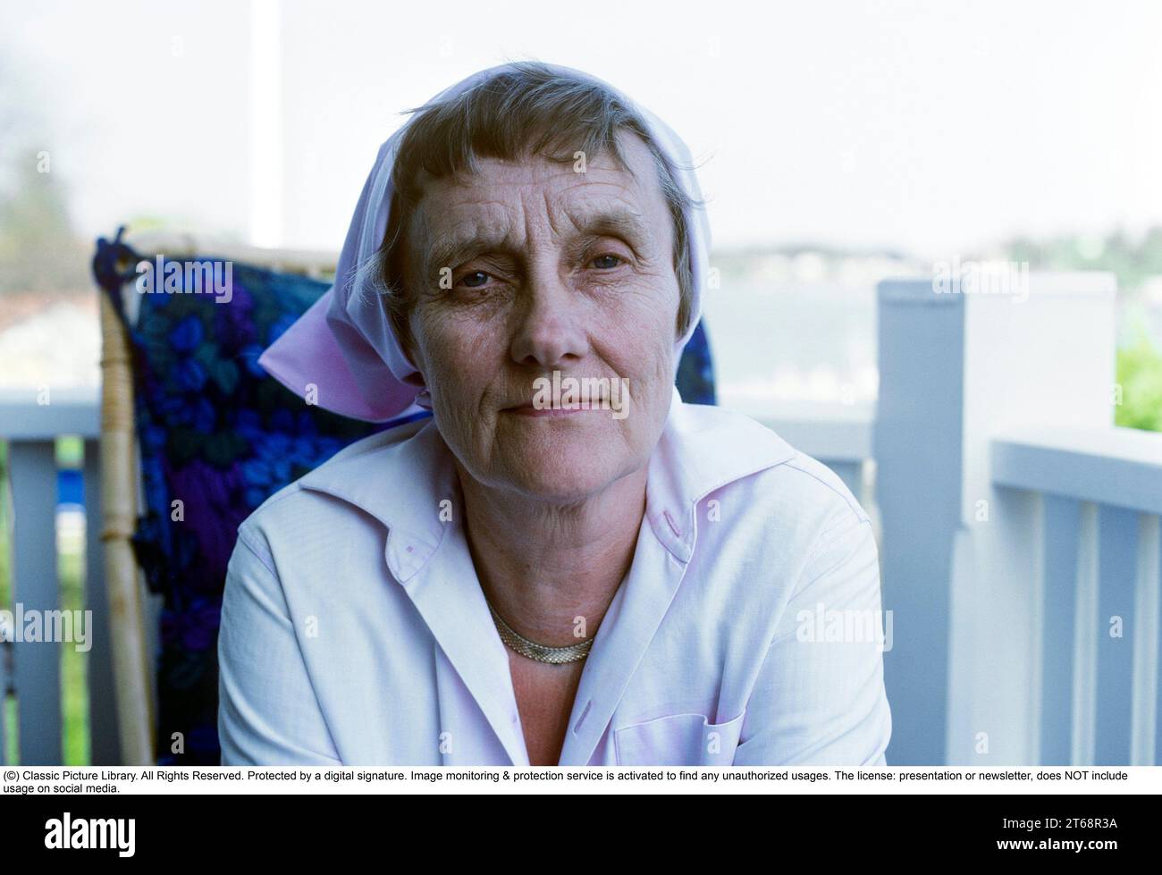 Astrid Lindgren. Swedish author of childrens books, songs and novels ...