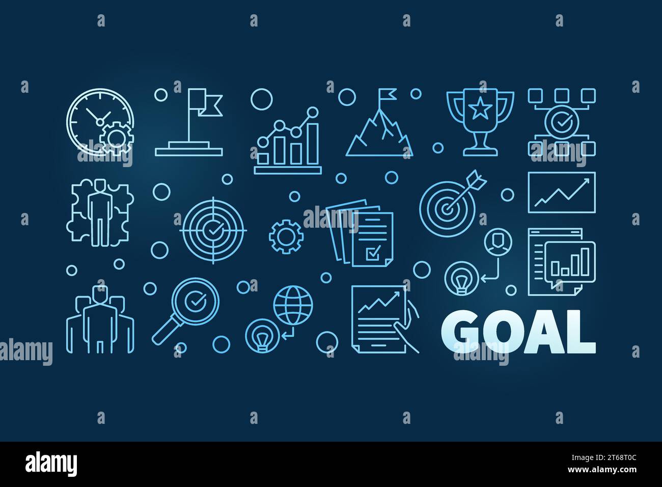 Smart objectives Stock Vector Images - Alamy