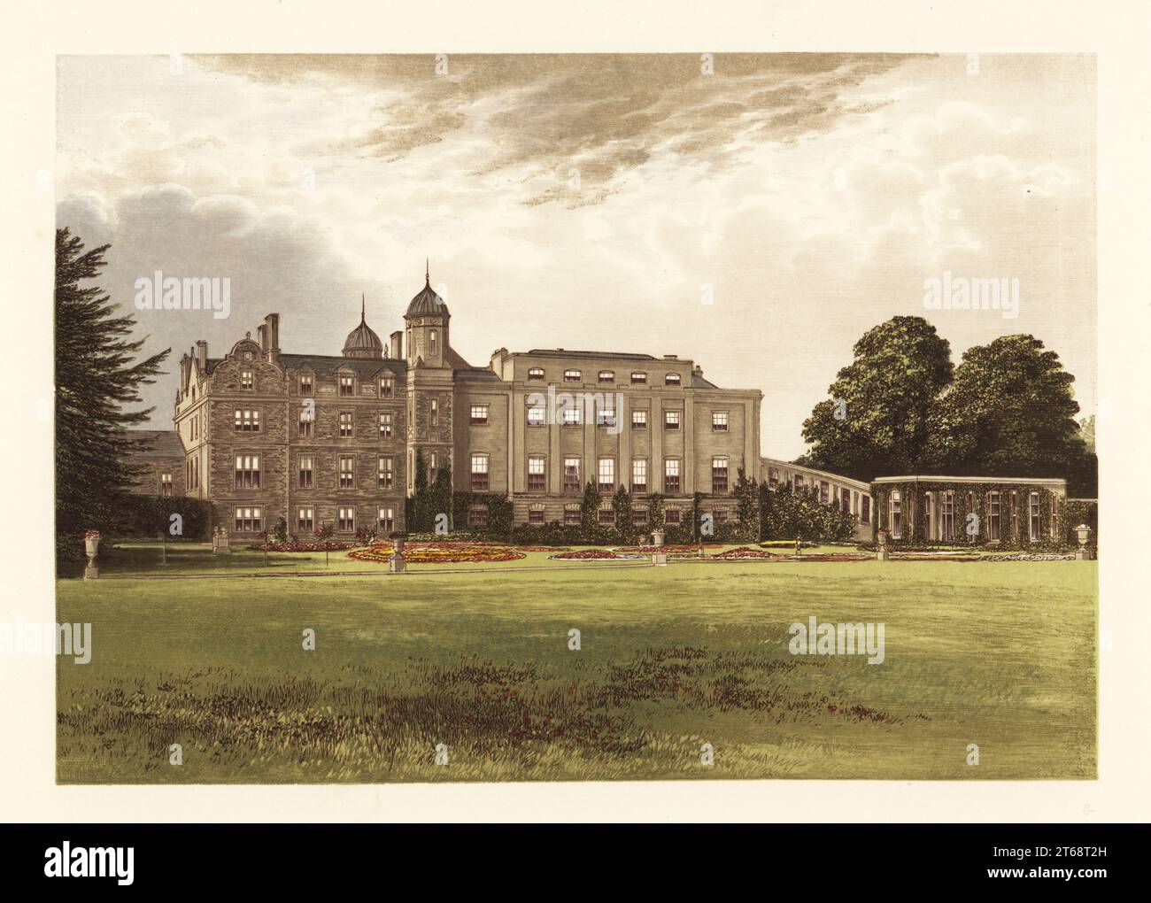 Neo elizabethan style house hi-res stock photography and images - Alamy
