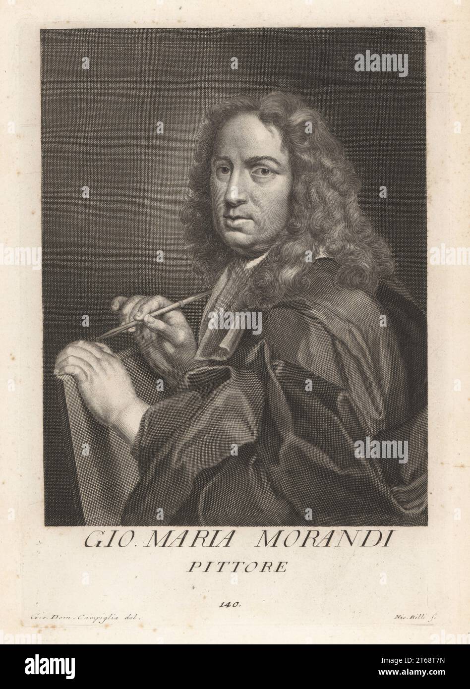 Giovanni Maria Morandi, Italian painter, mainly active in Rome and his ...