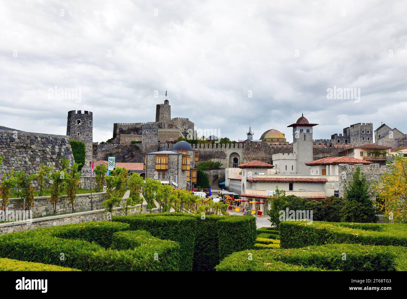 The Rabati Castle - medieval castle complex in Akhaltsikhe, Georgia ...