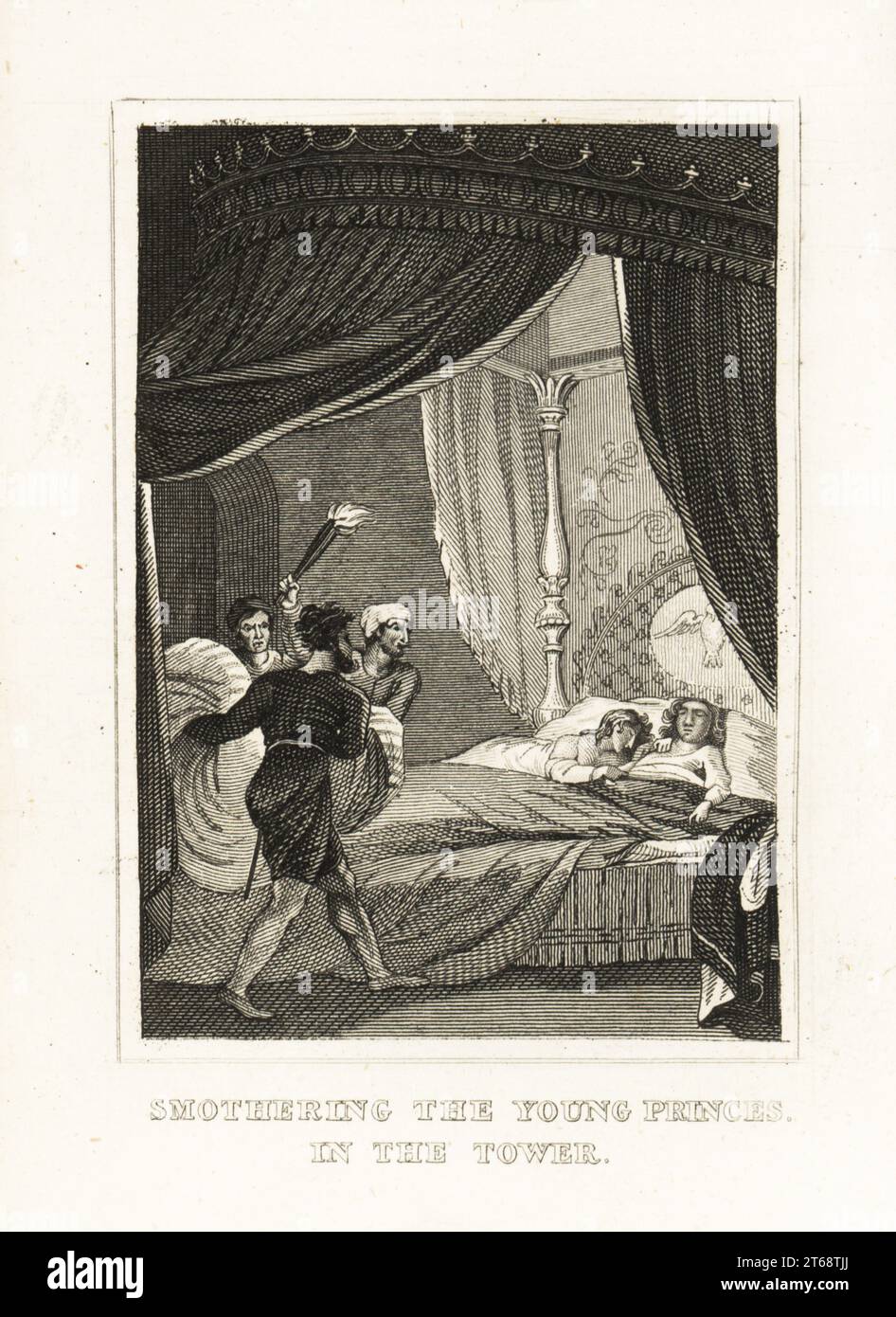 Edward V and the Duke of York murdered in the Tower of London, 1483 ...