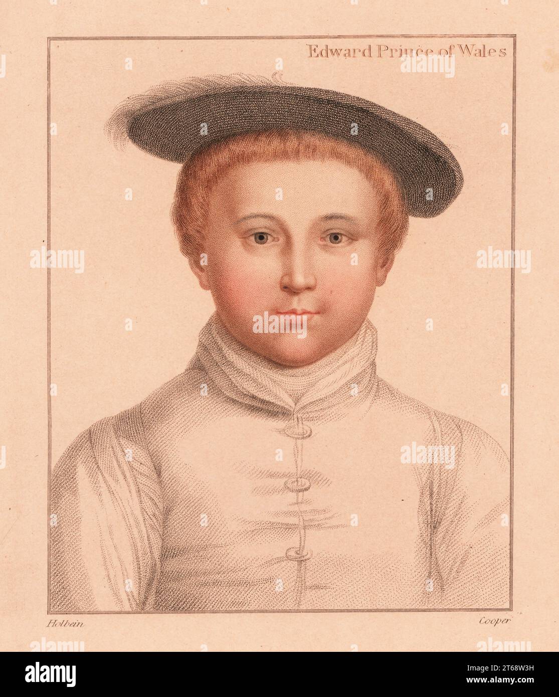 Edward, Prince of Wales, aged 3-5, later King Edward VI of England ...
