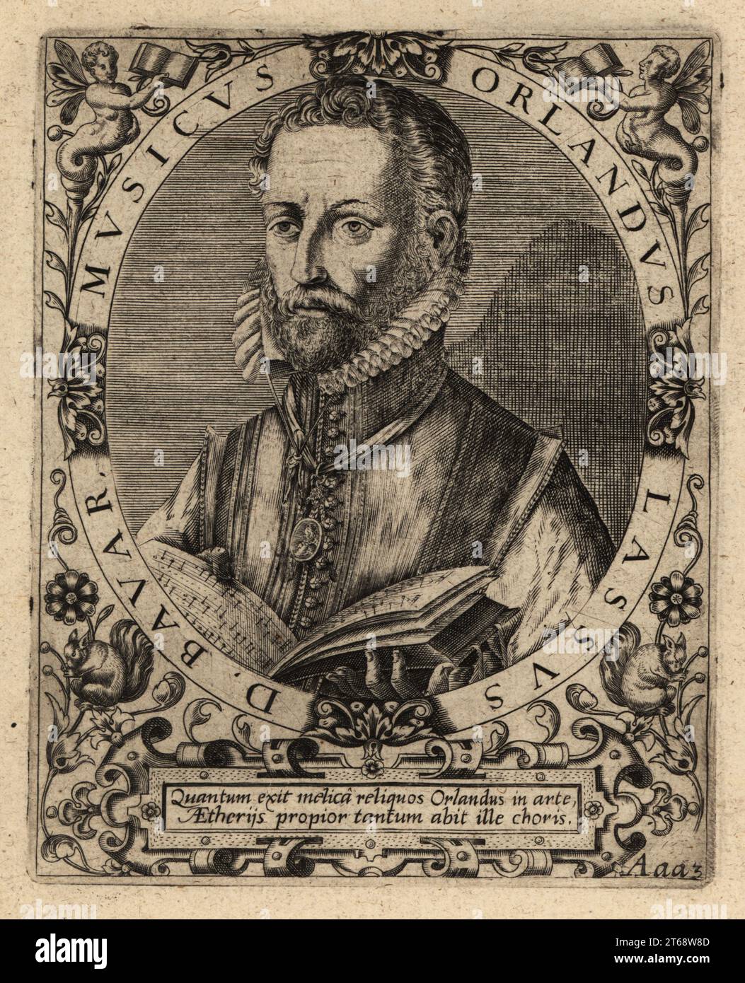 Orlande de Lassus, Franco-Flemish polyphonic composer of the late ...