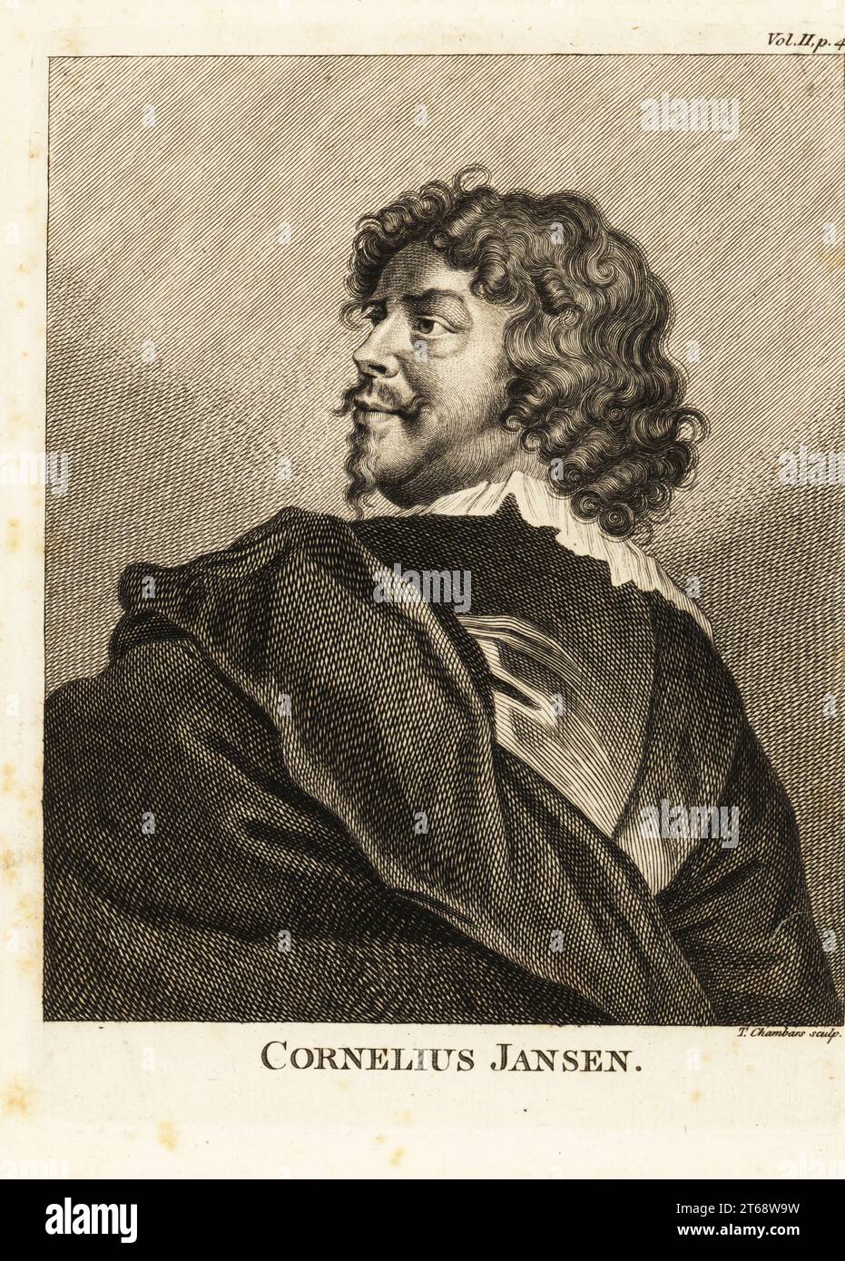 Portrait of Cornelius Johnsen, English portrait artist 1593-1661 ...