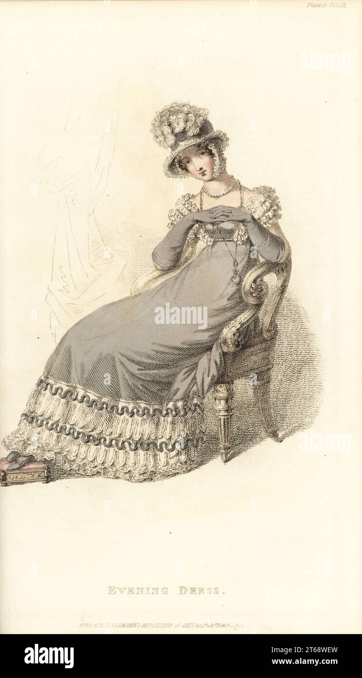 Black crape dress hi-res stock photography and images - Alamy