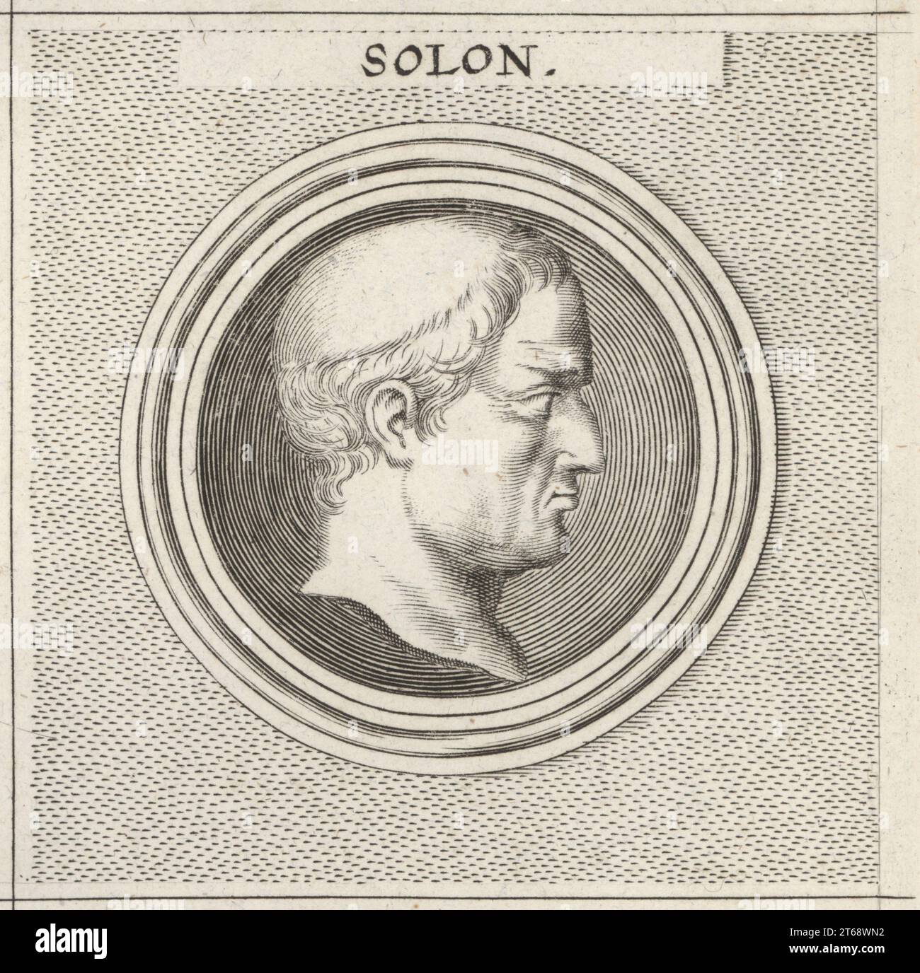 Solon, Athenian statesman, constitutional lawmaker and poet, c.630-560 ...
